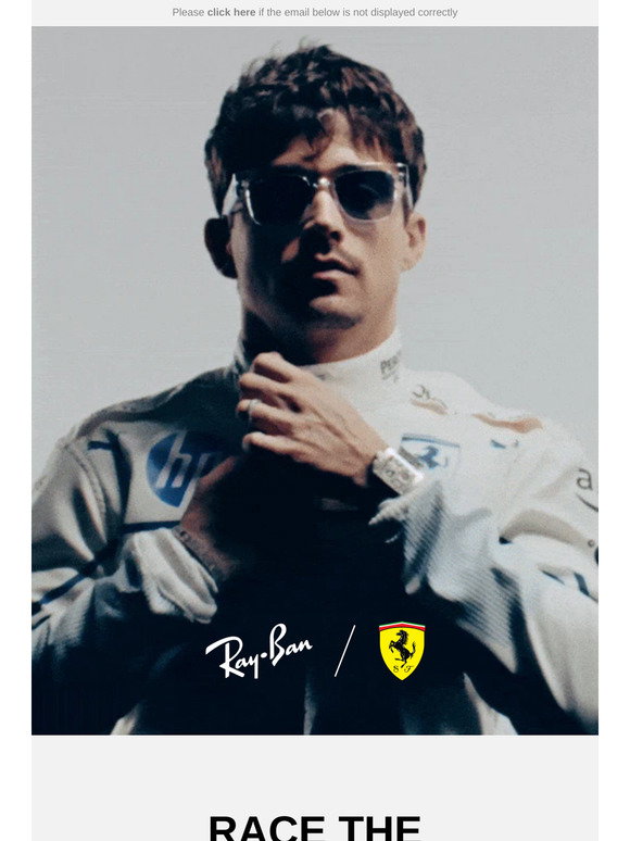 Ray-Ban: Presenting Scuderia Ferrari Home Race Special Edition | Milled