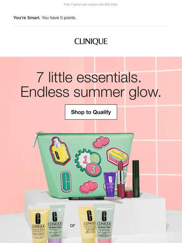 Clinique: 7 little ways to get your summer GL🌟W. | Milled