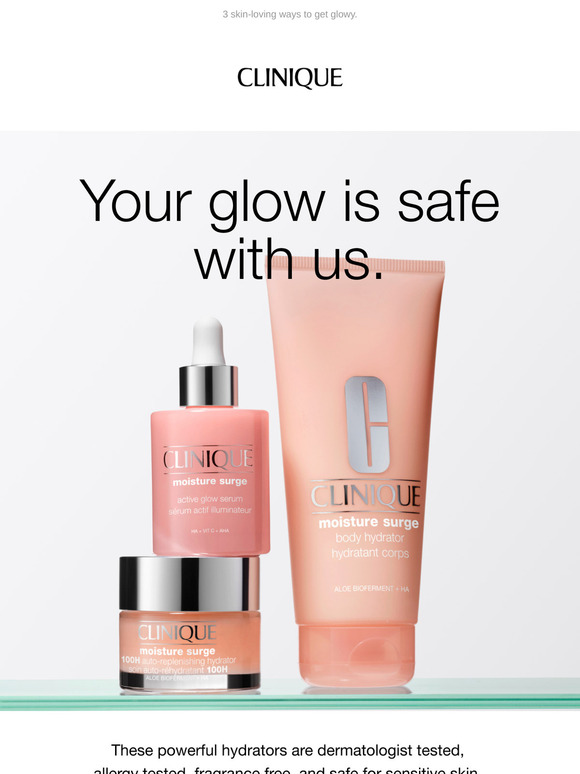 Clinique Email Newsletters: Shop Sales, Discounts, and Coupon Codes