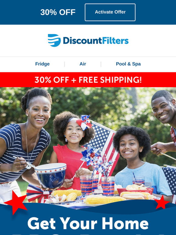 Discount Filters: Musty Air? Funky Water? Fix It Fast—30% Off! | Milled
