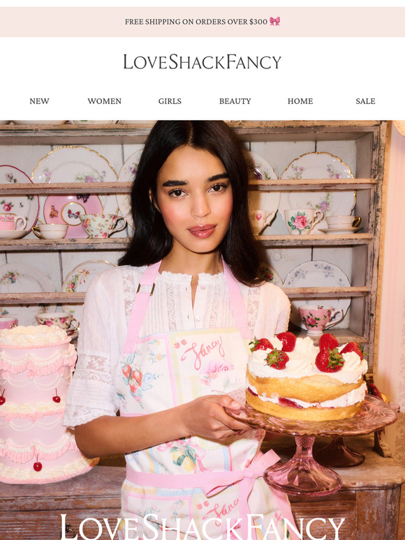 LoveShackFancy: NEW: LoveShackFancy x Hedley & Bennett | Milled