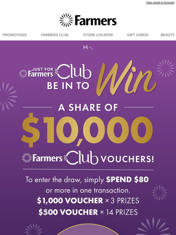 Farmers: —, Win your share of $10,000! | Milled