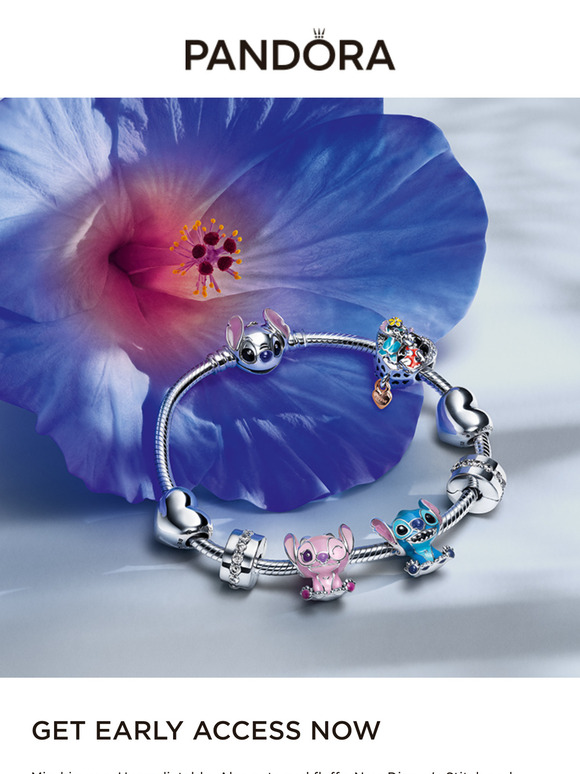 Pandora: Sign up to get early access to Pandora x Disney Stitch. Today ...