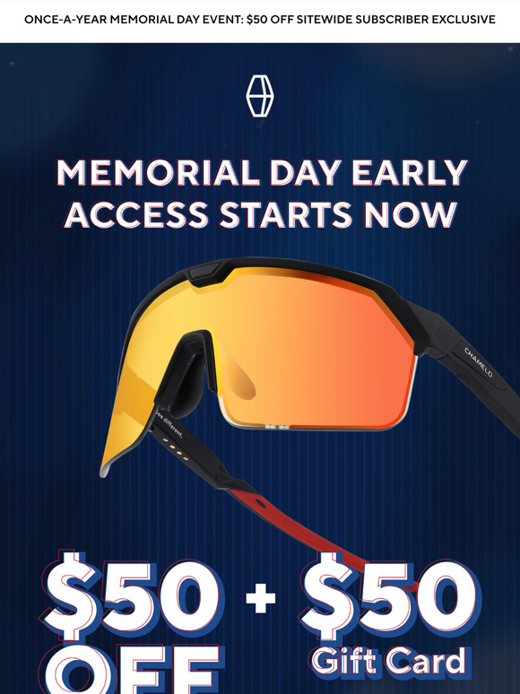 Chamelo Eyewear: Early Access: Memorial Day Starts Here | Milled