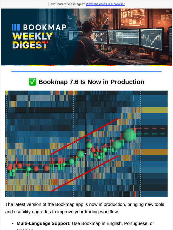 Bookmap: The New Bookmap Is Here—Try the Update and a New Setup | Milled