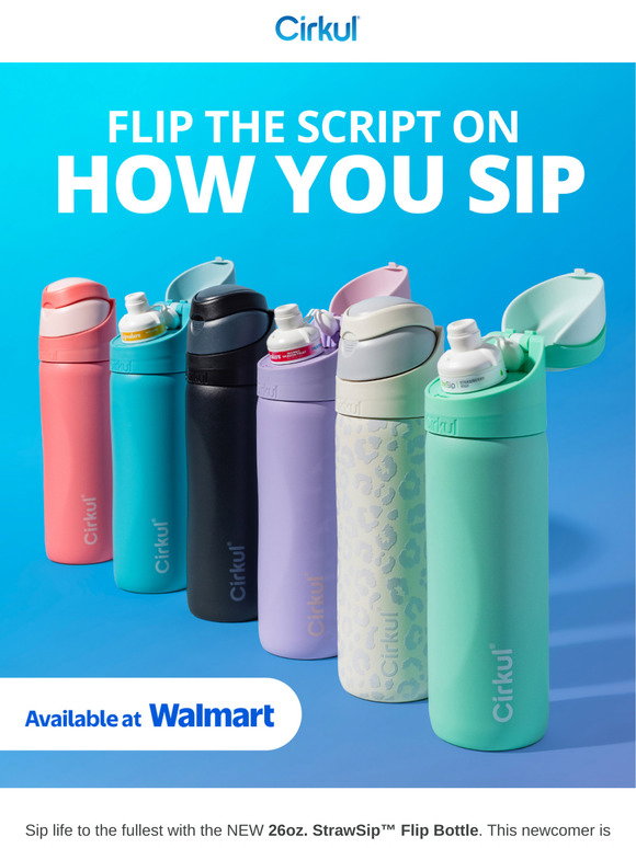 Cirkul: JUST LAUNCHED: New Bottle at Walmart | Milled