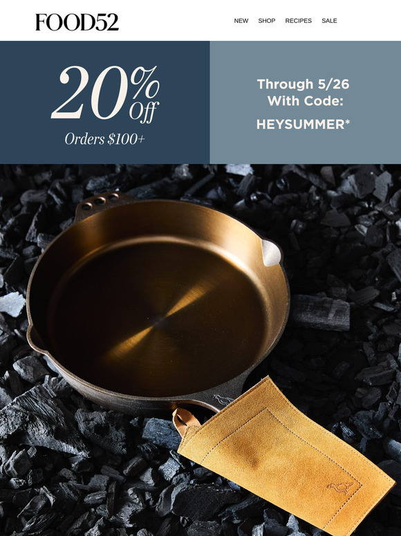 Food52 Email Newsletters: Shop Sales, Discounts, and Coupon Codes
