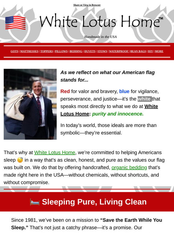 White Lotus Home: Honoring the White in Our Flag—And in Our Homes 🏡 ...