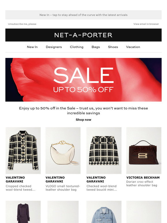 Net-A-Porter: Check out our Sale | Milled