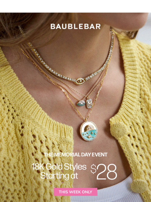 BaubleBar Email Newsletters: Shop Sales, Discounts, and Coupon Codes