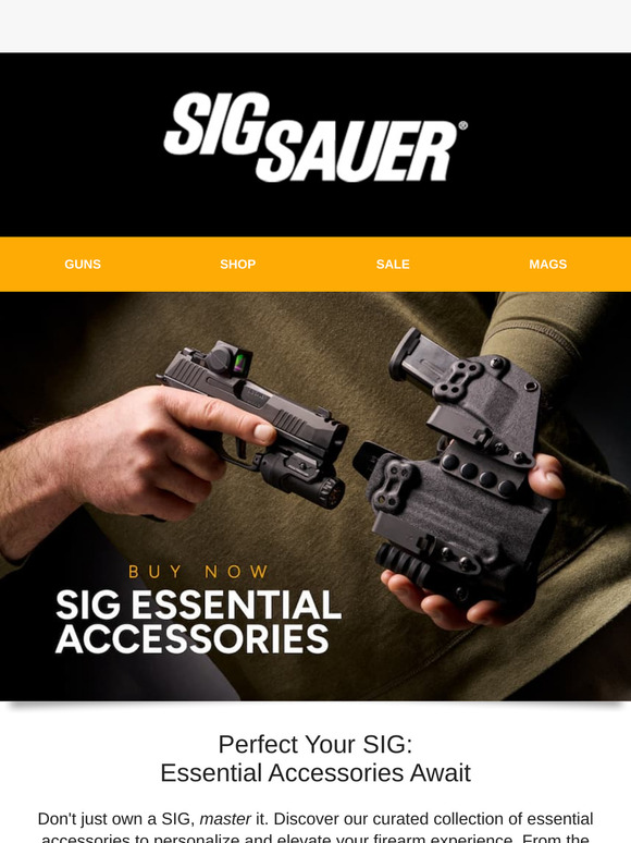 SIG SAUER: Perfect Your SIG: Essential Accessories Await | Milled