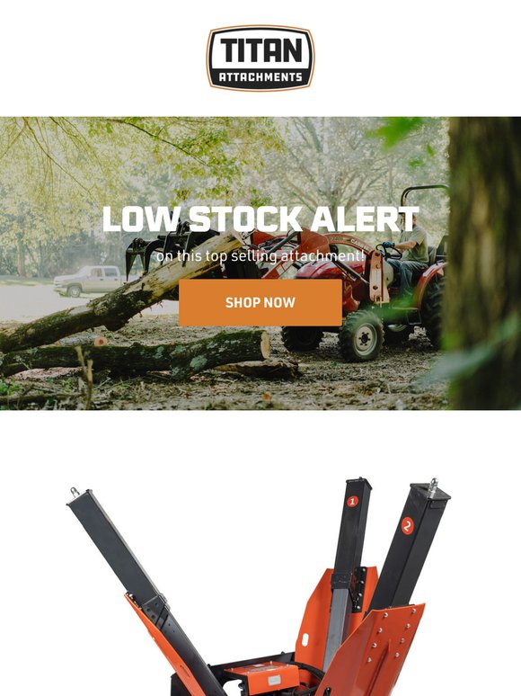 Titan: 🚨 Titan Low Stock Alert 🚨 | Milled