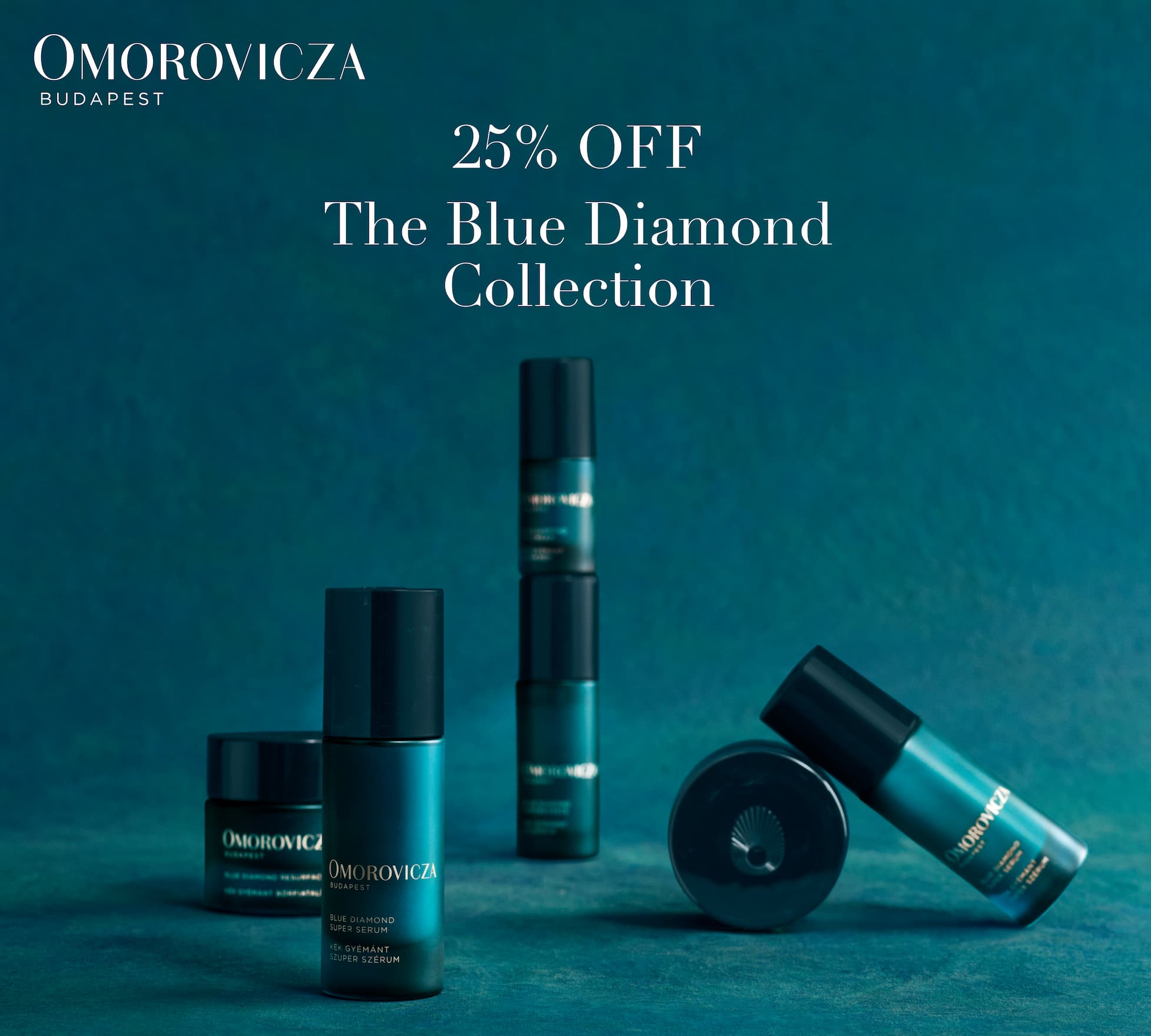Omorovicza: 25% Off Blue Diamond Collection 💎 | Milled
