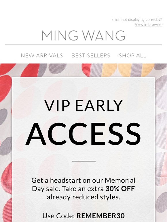 Ming Wang: VIP Early Access Just For You | Milled