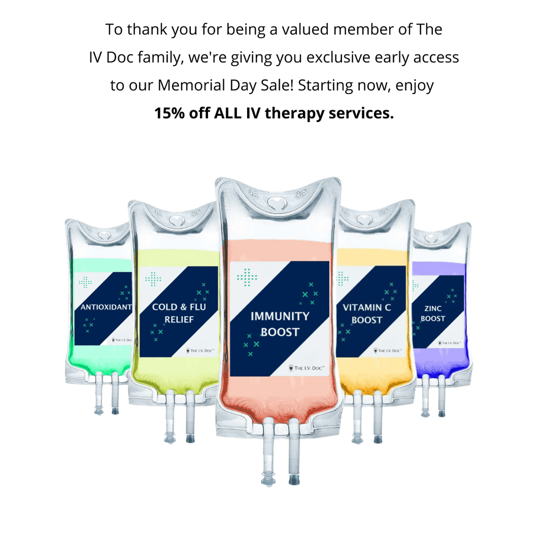 The IV Doctor: ⭐ VIP: Early Access Memorial Day Sale! | Milled