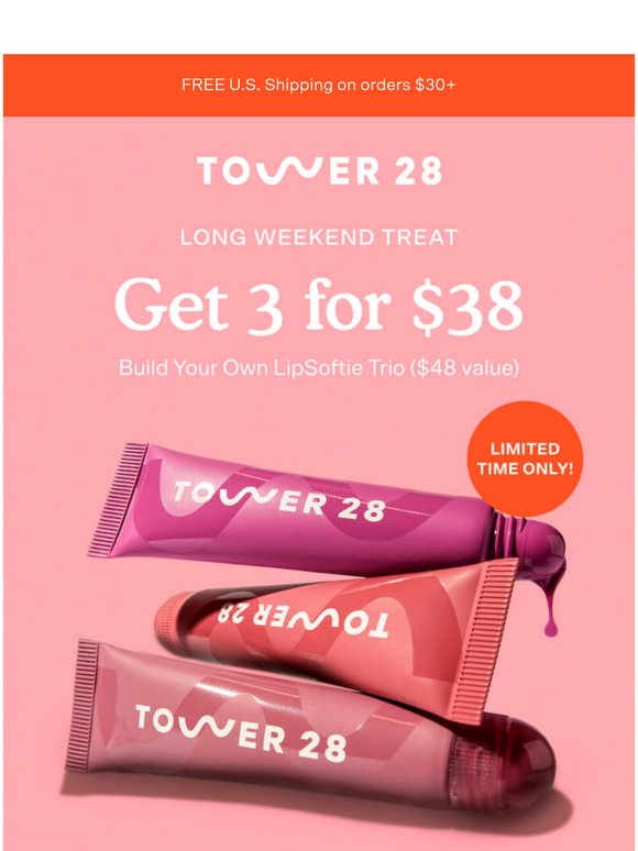 Tower 28 Beauty: PICK YOUR 3 | Milled