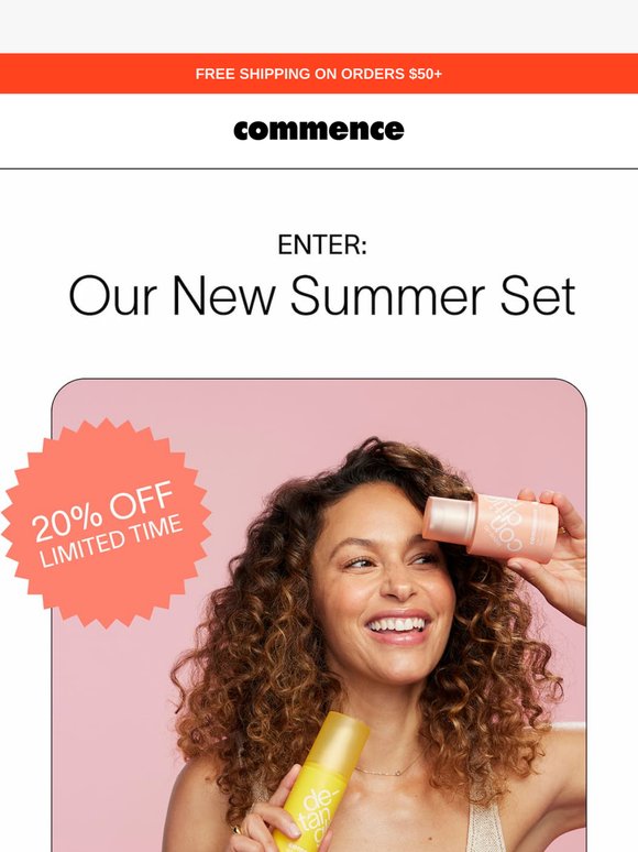 Commence: Our New Summer Set: Still 20% Off! ☀️ | Milled