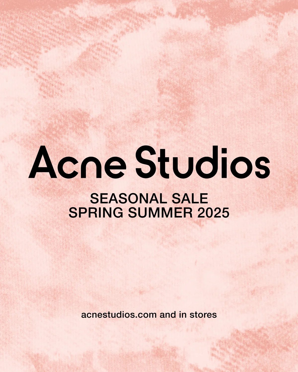 Acne Studios: Spring/Summer 25 Sale now live | Milled