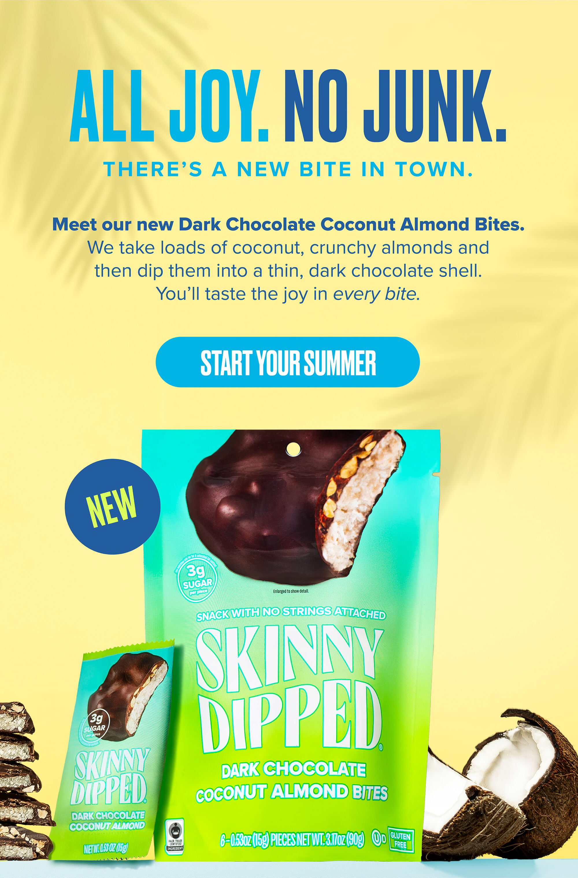 Skinny Dipped: 🥥New Nut Alert: Coconut Bites Have Arrived | Milled