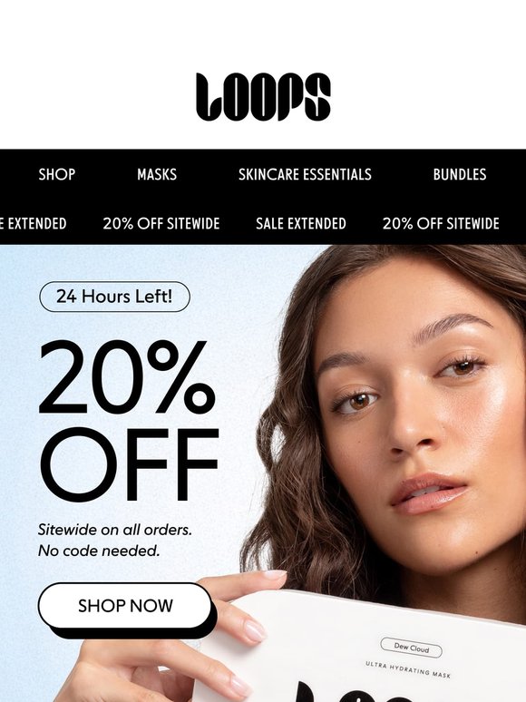 Loops: Sale Extended for 24 Hours ⌛ | Milled
