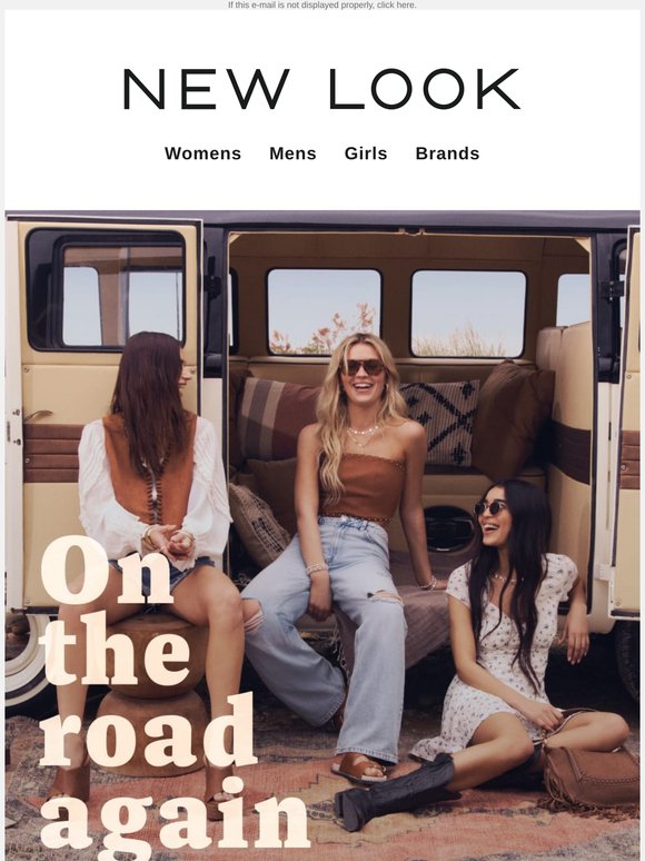 New Look Email Newsletters: Shop Sales, Discounts, and Coupon Codes