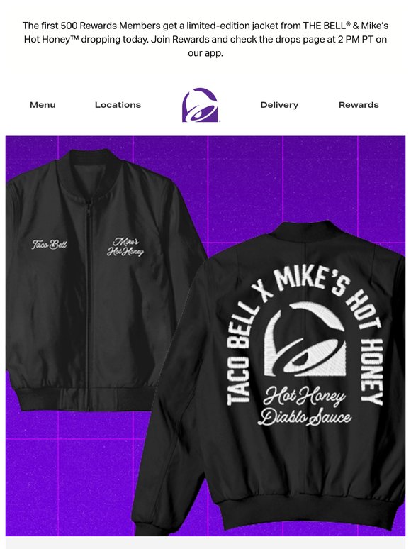 Taco Bell: Tuesday Drops: Mike’s drop 🍯🌶️ Mic drop 🎤 | Milled