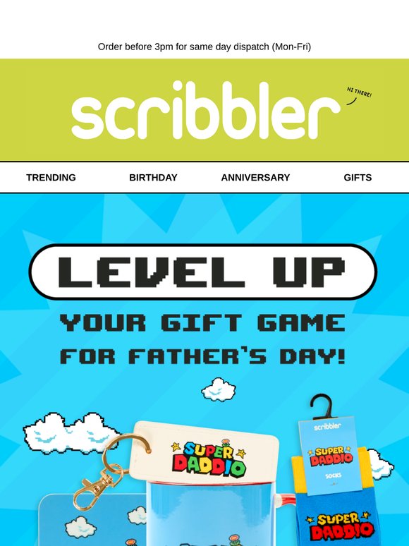 Scribbler: Super Daddio has entered the game... 🎮🌟 | Milled