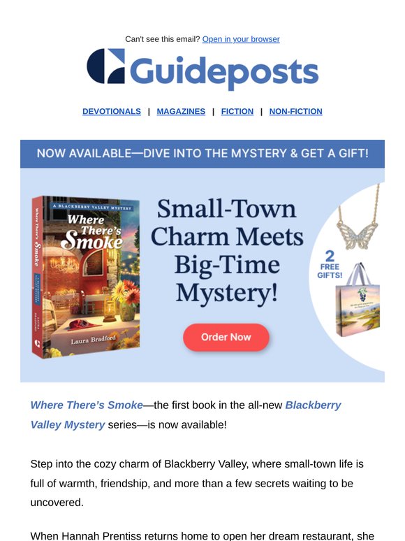 Guideposts: Dive into This Best-selling Mystery Series! | Milled