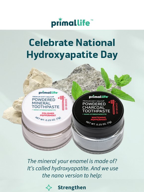 Primal Life Organics: 🦷 Celebrate Hydroxyapatite, Save 20% on Bundles ...