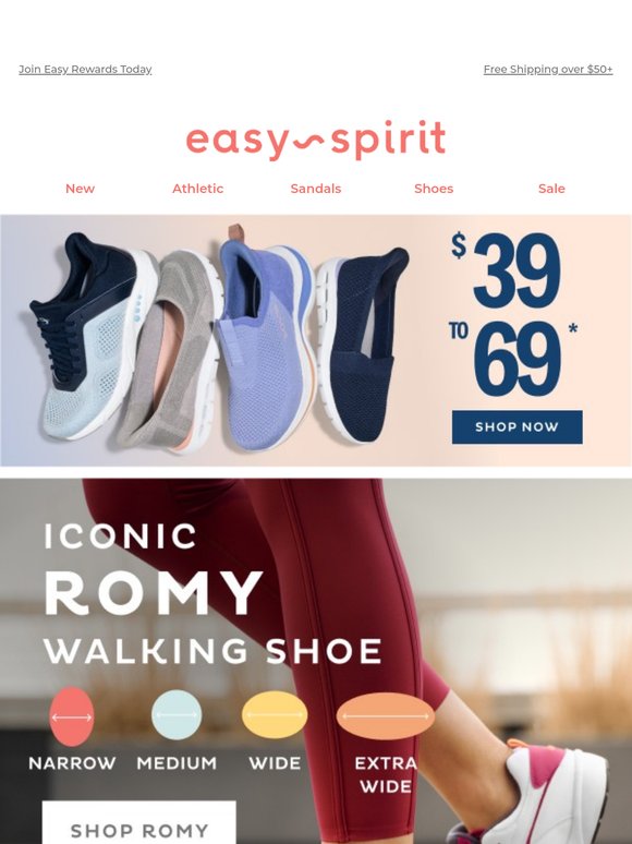 Easy Spirit: Iconic Romy Sneaker In New Colors | Milled