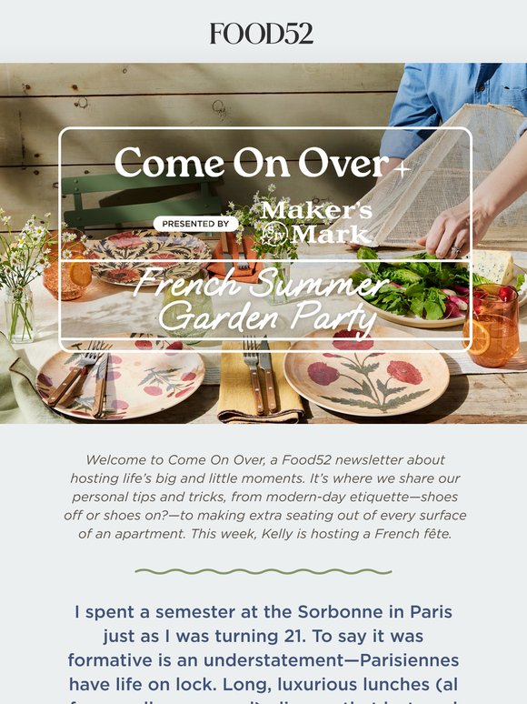 Food52 Email Newsletters: Shop Sales, Discounts, and Coupon Codes