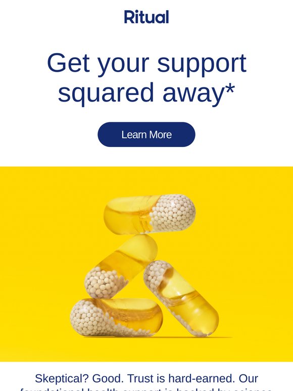 Ritual Email Newsletters: Shop Sales, Discounts, and Coupon Codes