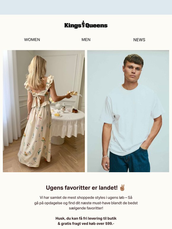 Kings & Queens: Shop ugens mest populære styles 🌞 | Milled