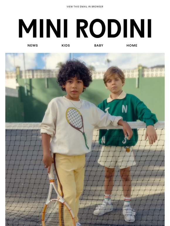 Mini Rodini: Game, Set, Summer Style 🎾 | Milled