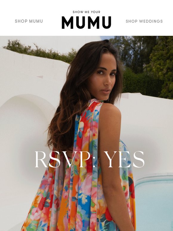 Show Me Your Mumu Email Newsletters: Shop Sales, Discounts, and Coupon ...
