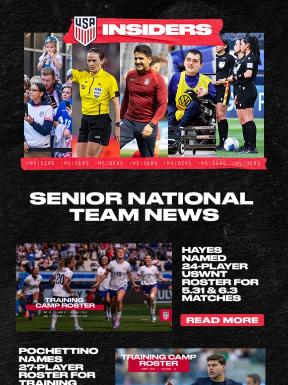 US Soccer: Your official Insiders newsletter is here | Milled