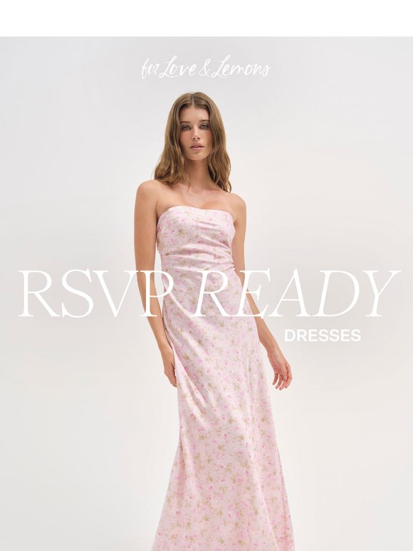For Love & Lemons: Got a wedding? We’ve got a dress | Milled
