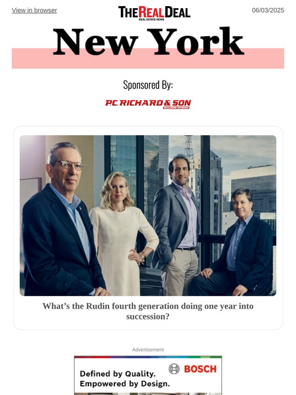 The Real Deal: NYC’s Rudin family confronts the future of Manhattan ...
