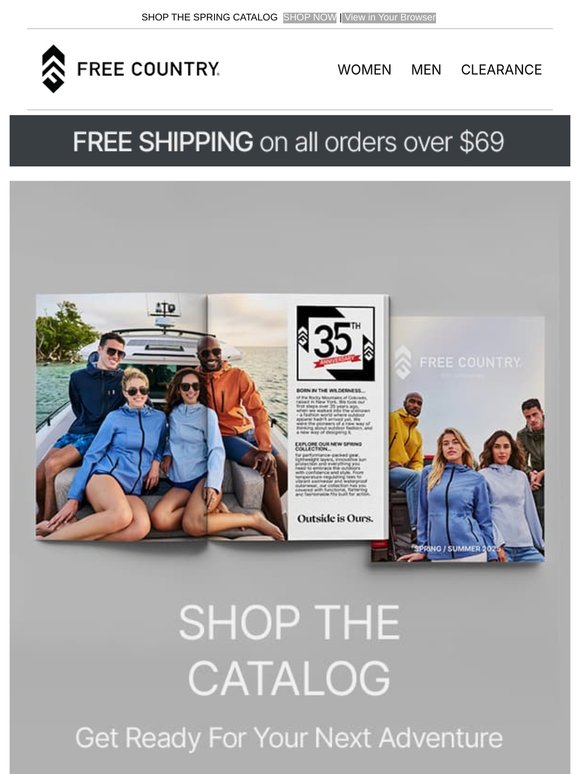 Free Country: Spring Catalog: Fresh Finds Await! | Milled