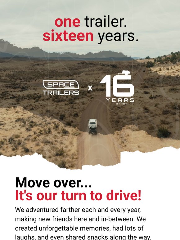 SPACE Trailers: Move over...it's our turn to drive! | Milled
