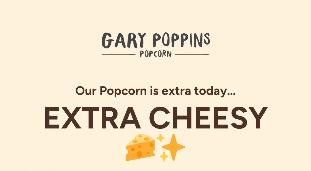 Gary Poppins: Our Popcorn Is Extra Today… Extra Cheesy 🧀 | Milled
