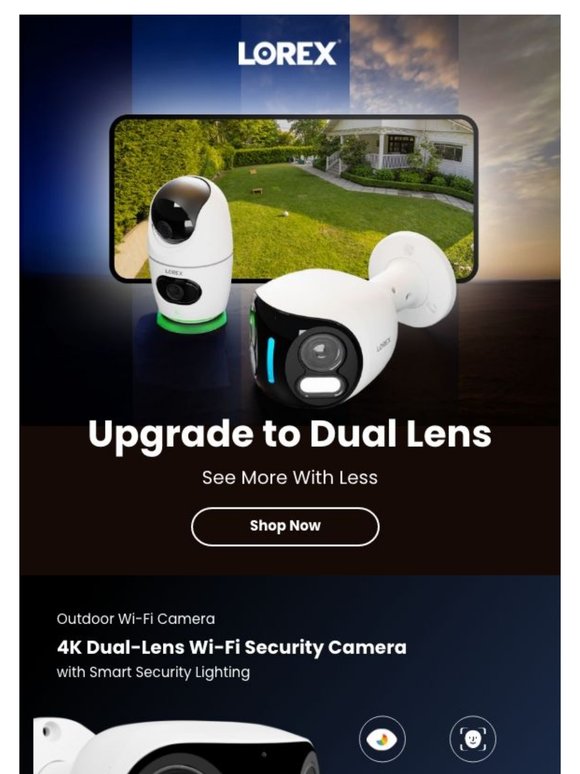 Lorex: Upgrade to Dual Lens – Experience Enhanced Security | Milled