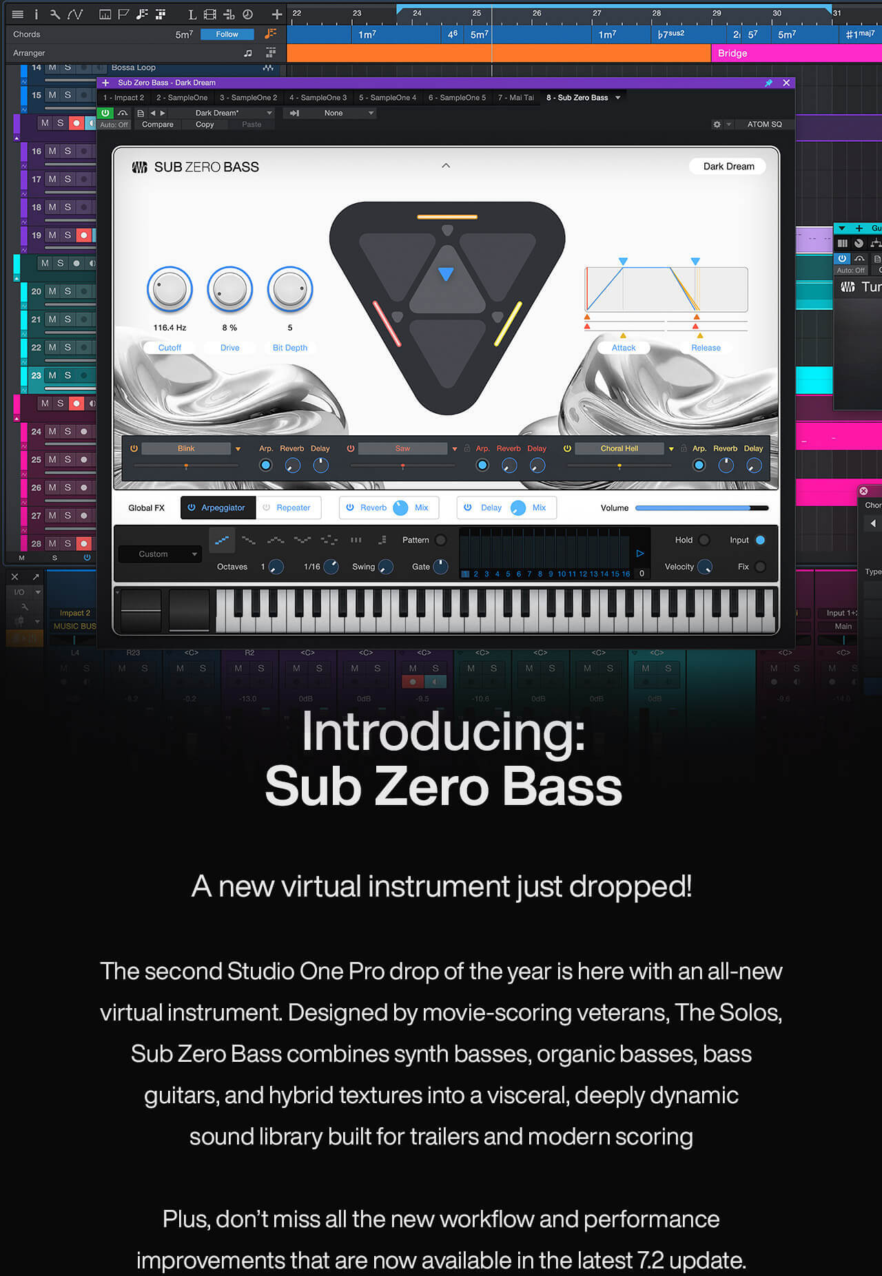 PreSonus: Introducing: Sub Zero Bass | Milled