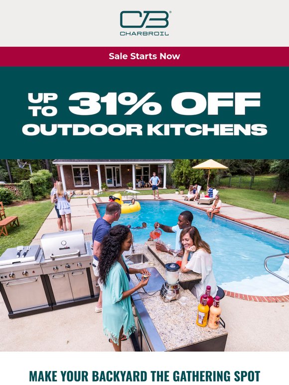 Char-Broil: Up to 31% Off Outdoor Kitchens | Milled