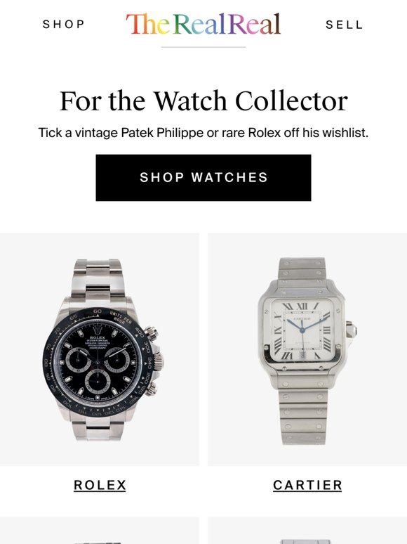 The RealReal: Dad-approved gifts made easy | Milled
