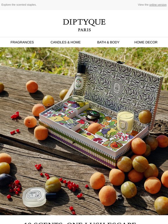 Diptyque: 10 Essentials that Define the Season | Milled