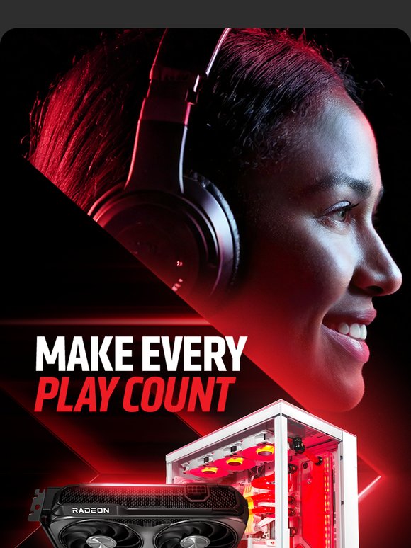 XOTIC PC: Make every play count with the new AMD Radeon™ RX 9060 XT ...