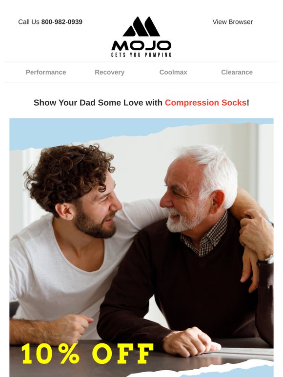 Mojo Compression: Surprise Dad with a Unique Gift! Get 10% OFF Mojo ...