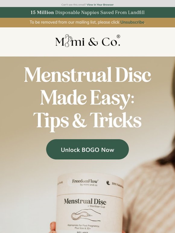 Mimi & Co: How to Use Your New Menstrual Disc (Without the Guesswork ...