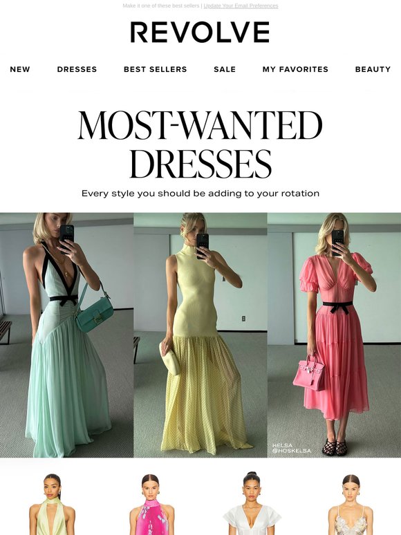 REVOLVE Email Newsletters: Shop Sales, Discounts, and Coupon Codes